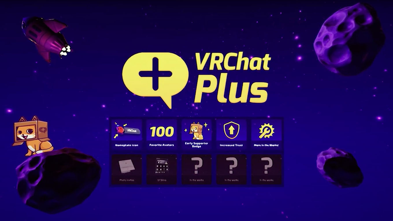 VRChat、月額9.99ドルの「VRChat Plus」開始を予告 カスタムネームプレートや支援者バッジなどが利用可能に | PANORA