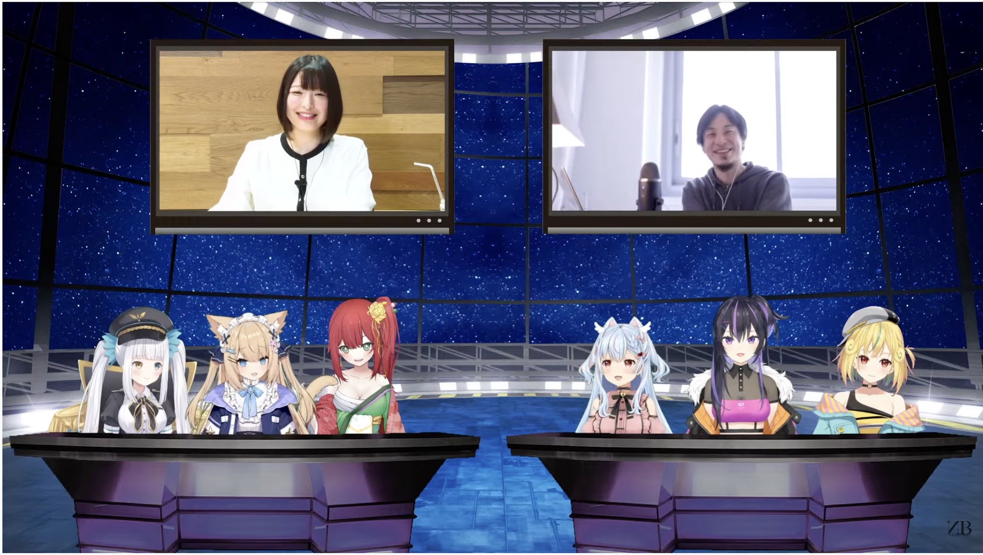 指原莉乃CDのVTuberアイドルグループ「NHOT BOT」の特別番組にひろゆき登場 6人のメンバーに「最終的に5人になってないといいですね」 | PANORA