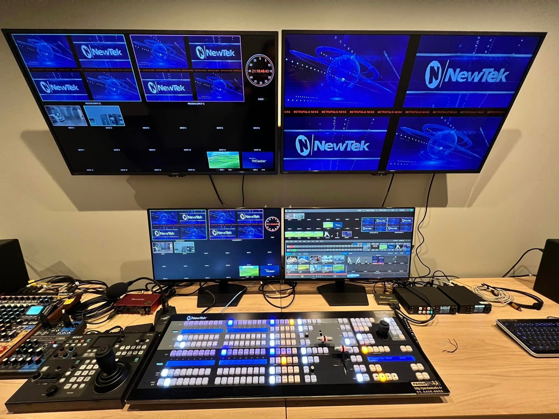 PANDASTUDIO.TVとアスク、 TriCaster 2 Eliteの技術体験を11/22、24、25に開催 | PANORA