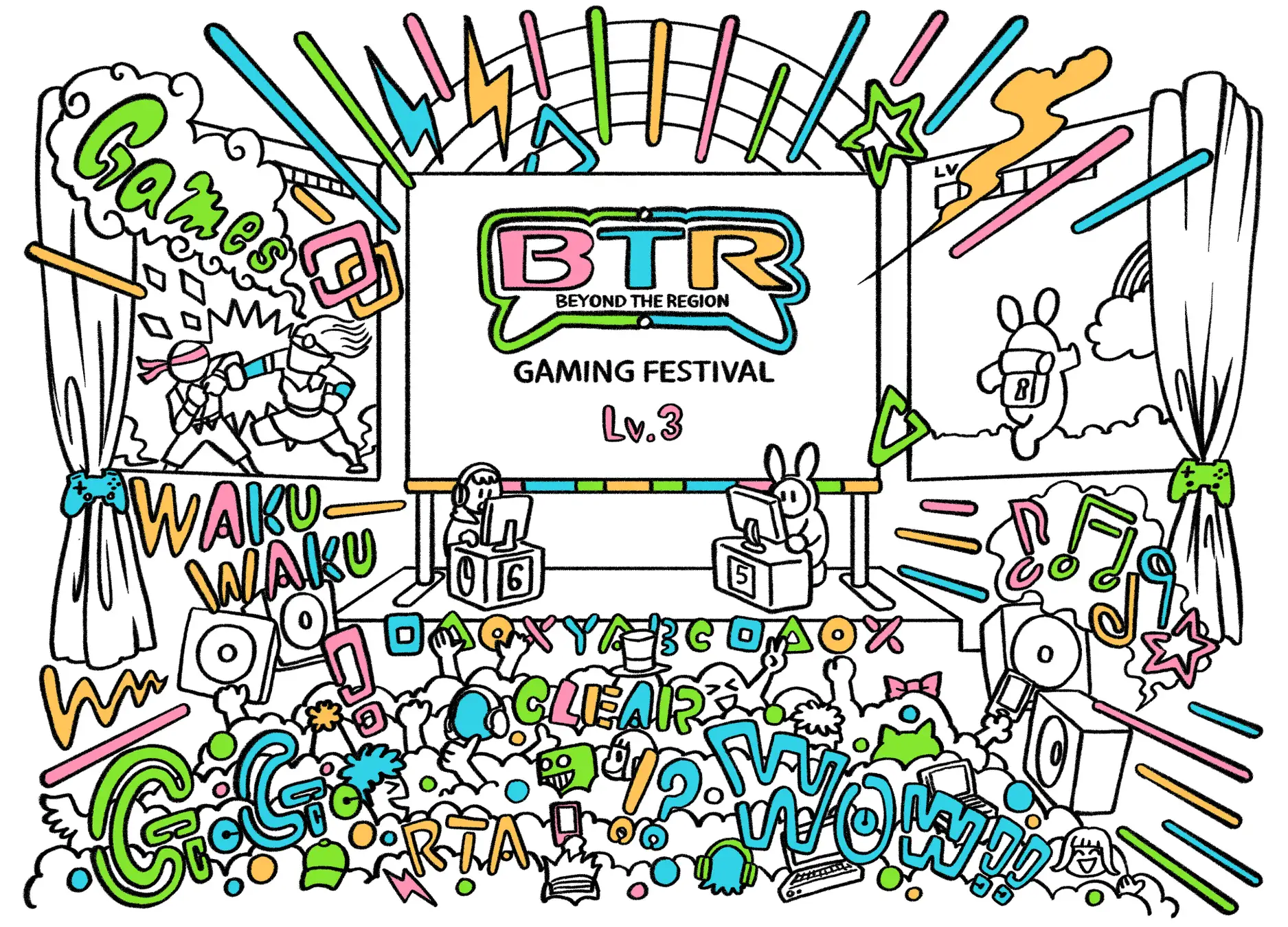 東北最大級のゲームイベント「BTR Lv.3」を7/29FLAT HACHINOHEで開催 | PANORA