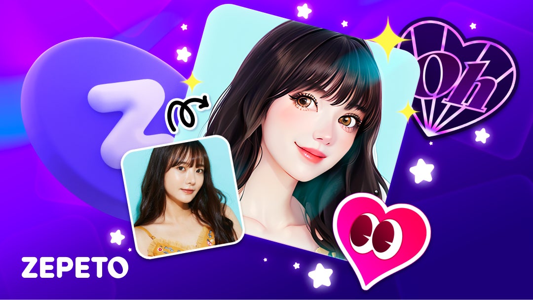 ZEPETO、生成AIで画像1枚から自分に似たアバターが作れるイベント「AIショット」開催 | PANORA