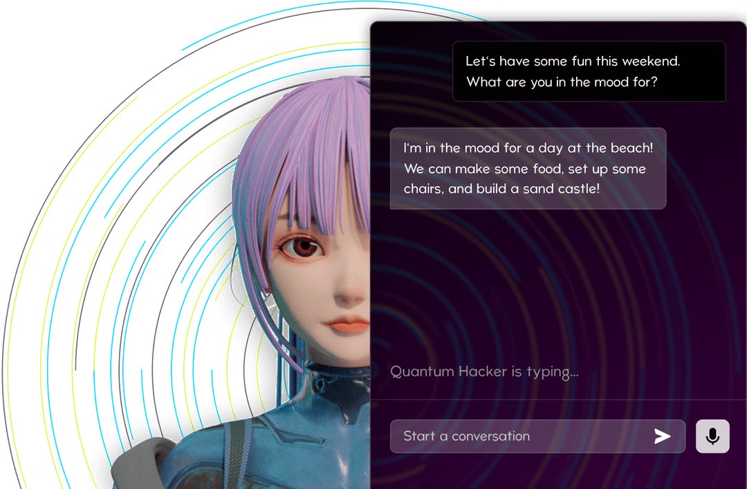 Avatar.One、Twitch上で活動するAITuber「HAIKU The Quantum Hacker」発表 | PANORA