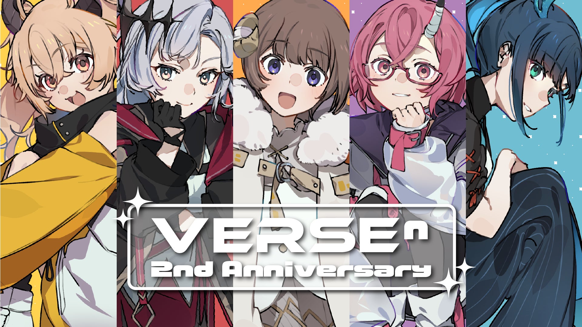 ソニー・ミュージックのVTuber「VERSEⁿ」、2周年記念のグッズ発売とコラボカフェ実施を発表 | PANORA