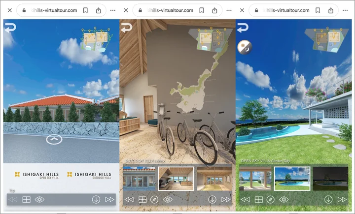 石垣島 オーシャンビューの一棟貸し「石垣ヒルズ®」が、バーチャルツアーサイトを開設 | PANORA