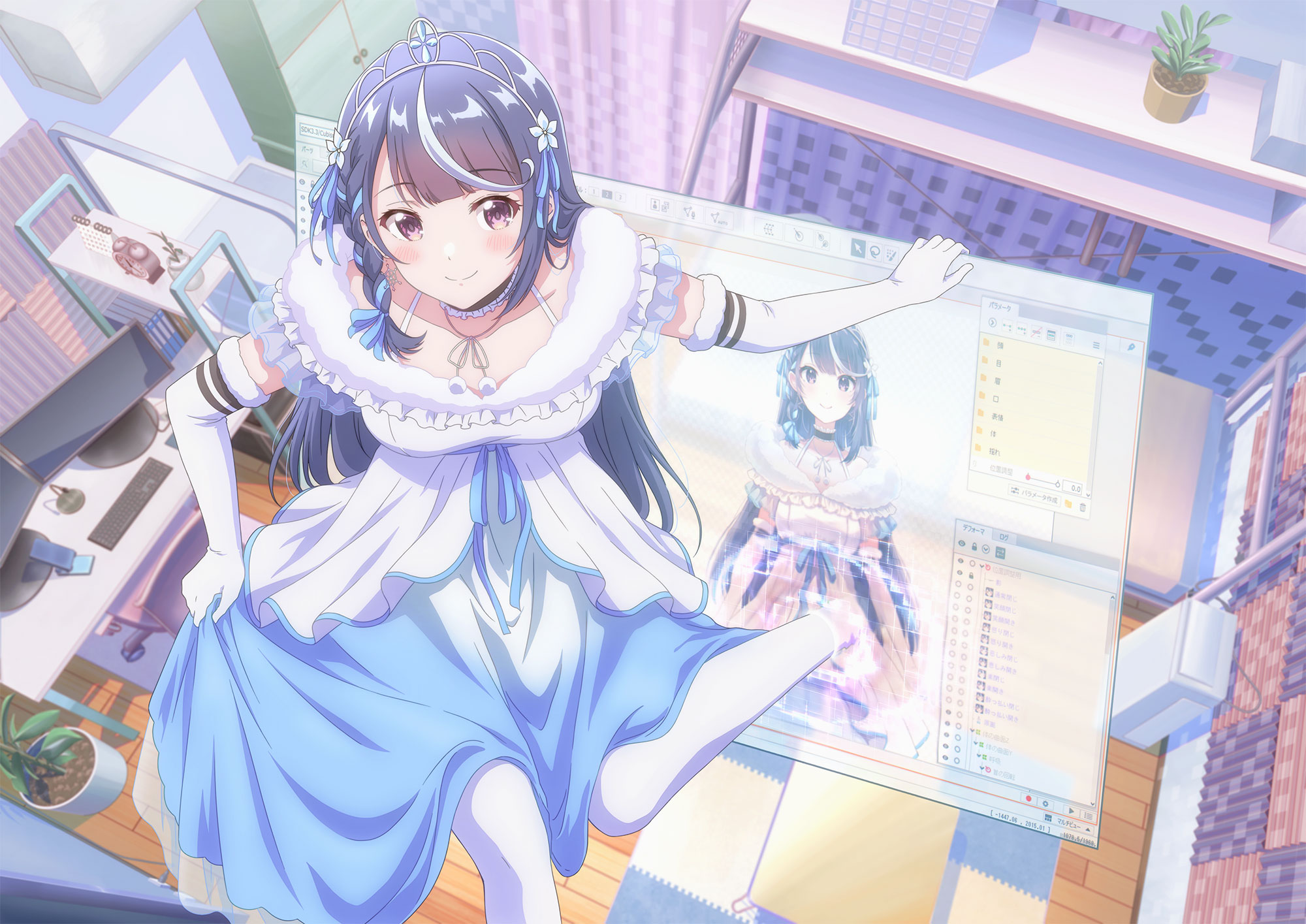 VTuber題材のテレビアニメ「VTuberなんだが配信切り忘れたら伝説になってた」初のPVが公開 | PANORA