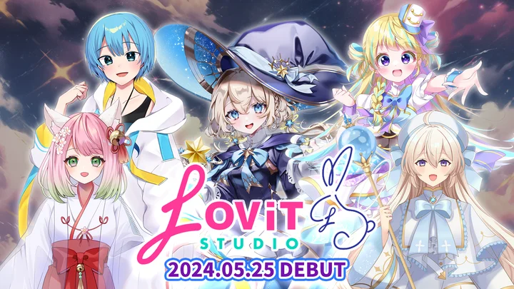 Vライバーエージェンシー「LOViT STUDIO」より5名の新人ライバーがデビュー | PANORA