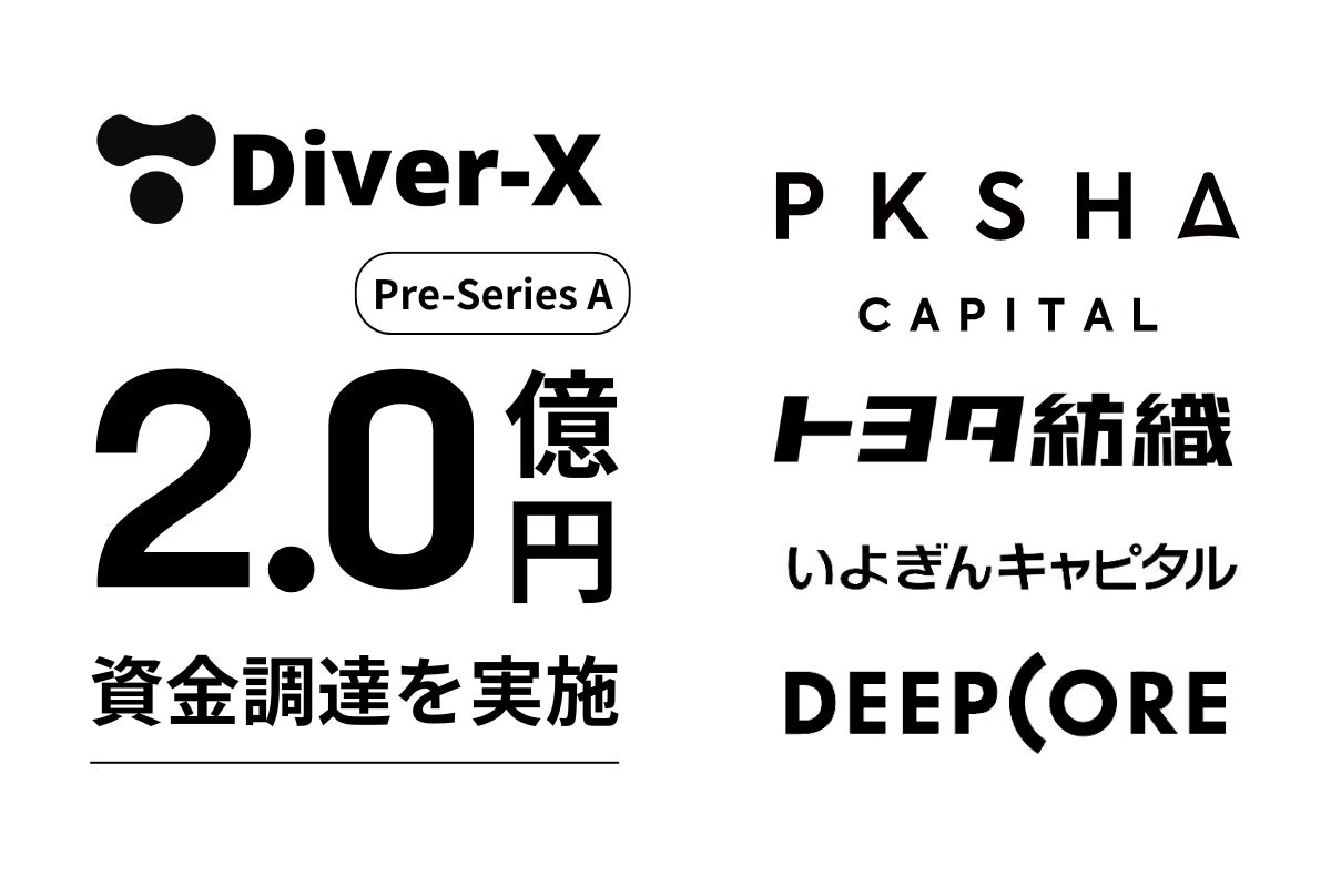 「ContactGlove」のDiver-X、プレシリーズAラウンドにて約2億円を資金調達 | PANORA