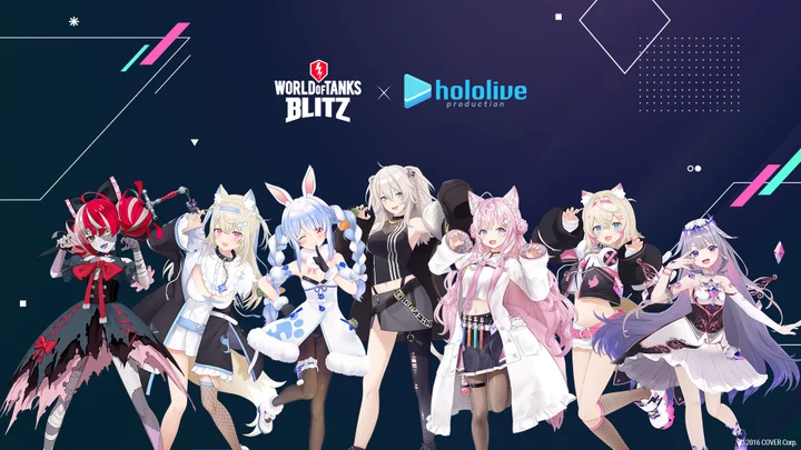 ホロライブとWorld of Tanks Blitzがコラボし「hololive BLITZ fes.」を開催 | PANORA