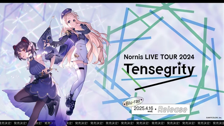 「Nornis LIVE TOUR 2024 -Tensegrity-」がBlu-ray化 4/16発売 | PANORA