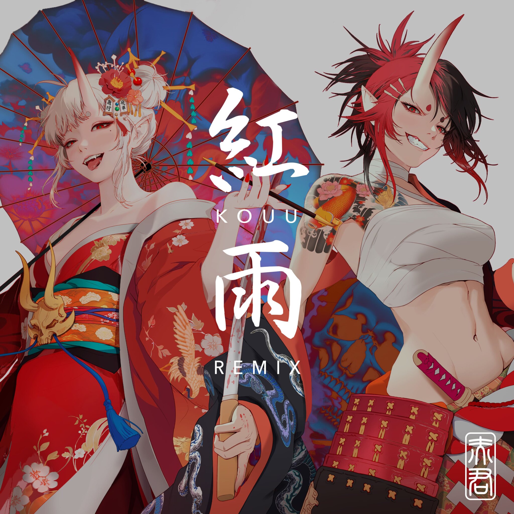 バーチャルガールズラップユニット「AKAGIM」、デビュー曲「紅雨」をリミックスした「紅雨 (MON/KU Remix)」をリリース | PANORA