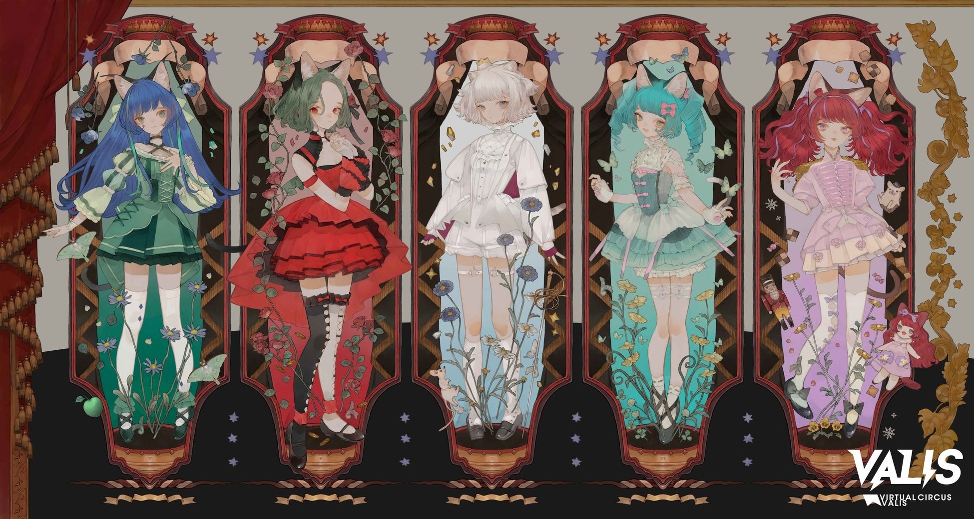 KAMITSUBAKI STUDIO／SINSEKAI RECORD所属のガールズグループ・VALIS 2025年12月開催のファイナルライブ ...