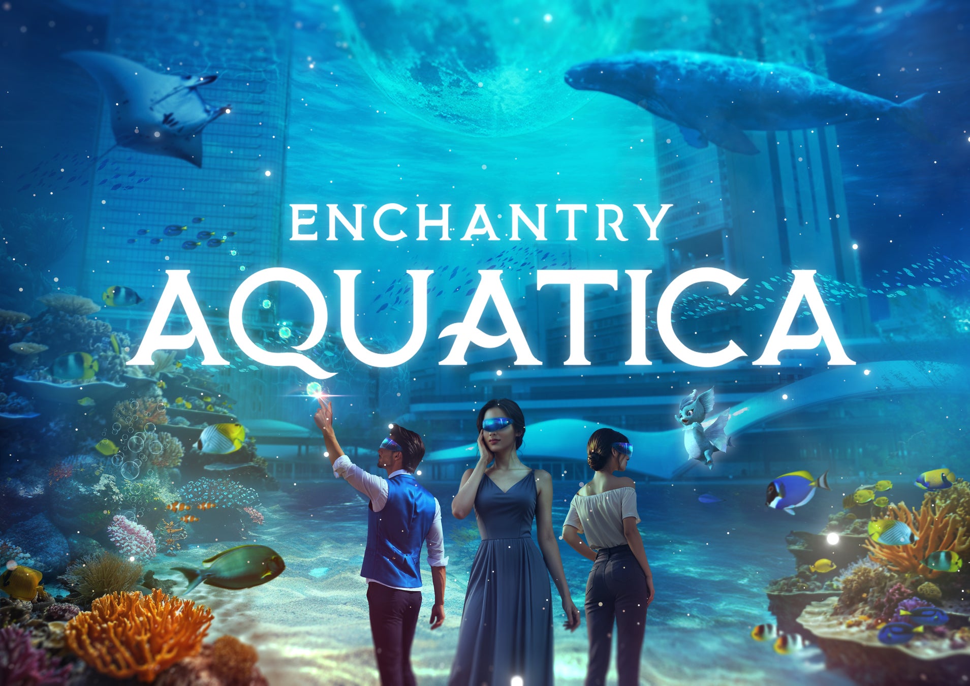 ティフォン、Vision Proの新アトラクション「エンチャントリー アクアティカ」をミラージュ大阪に8/4オープン | PANORA